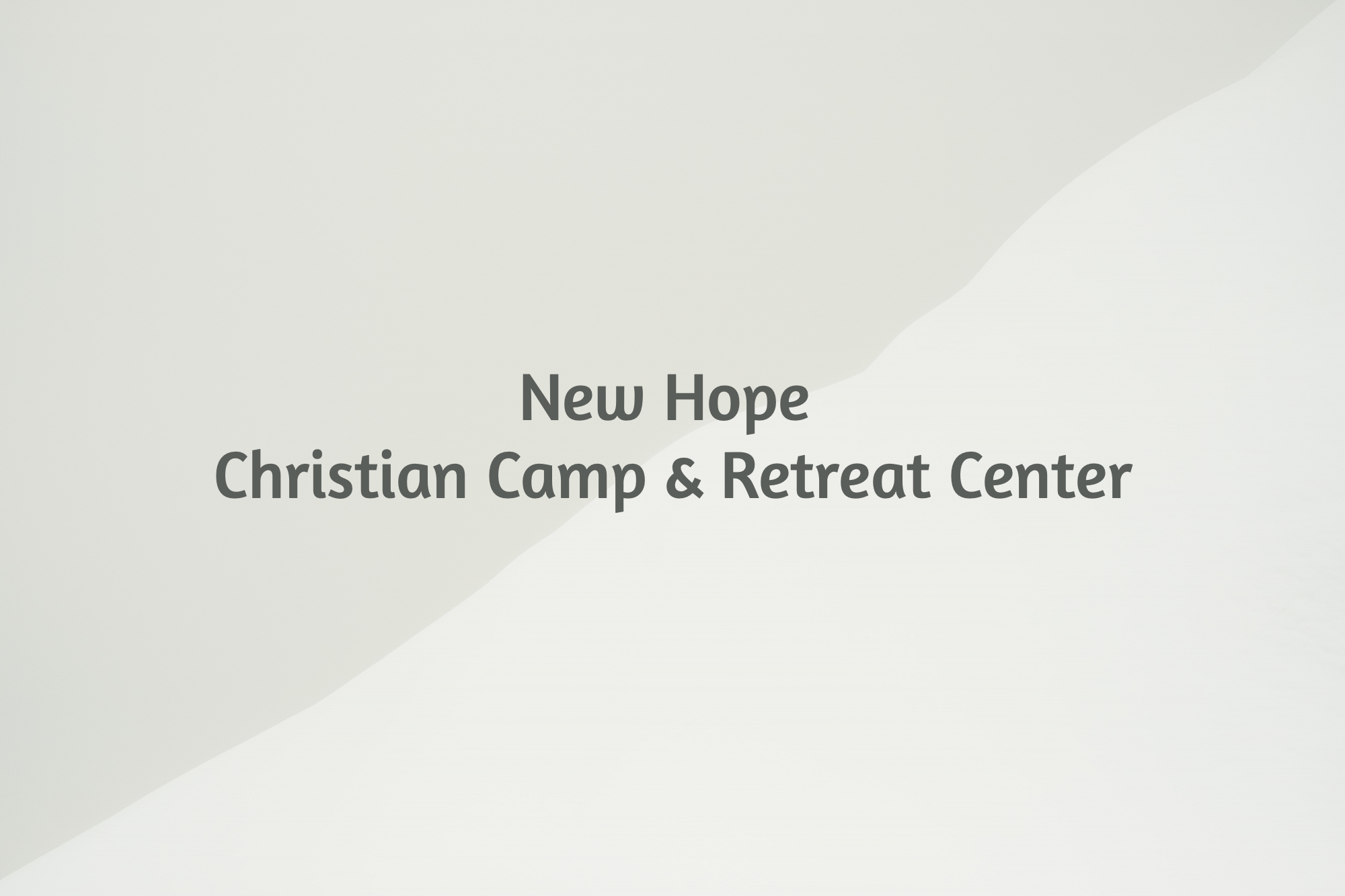 Christian Camps/Retreats – Calvary Baptist Church, Platte, South Dakota